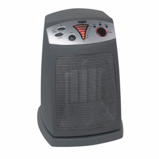 DAYTON Portable Electric Heater: 900W/1500W, Mechanical Controls ...