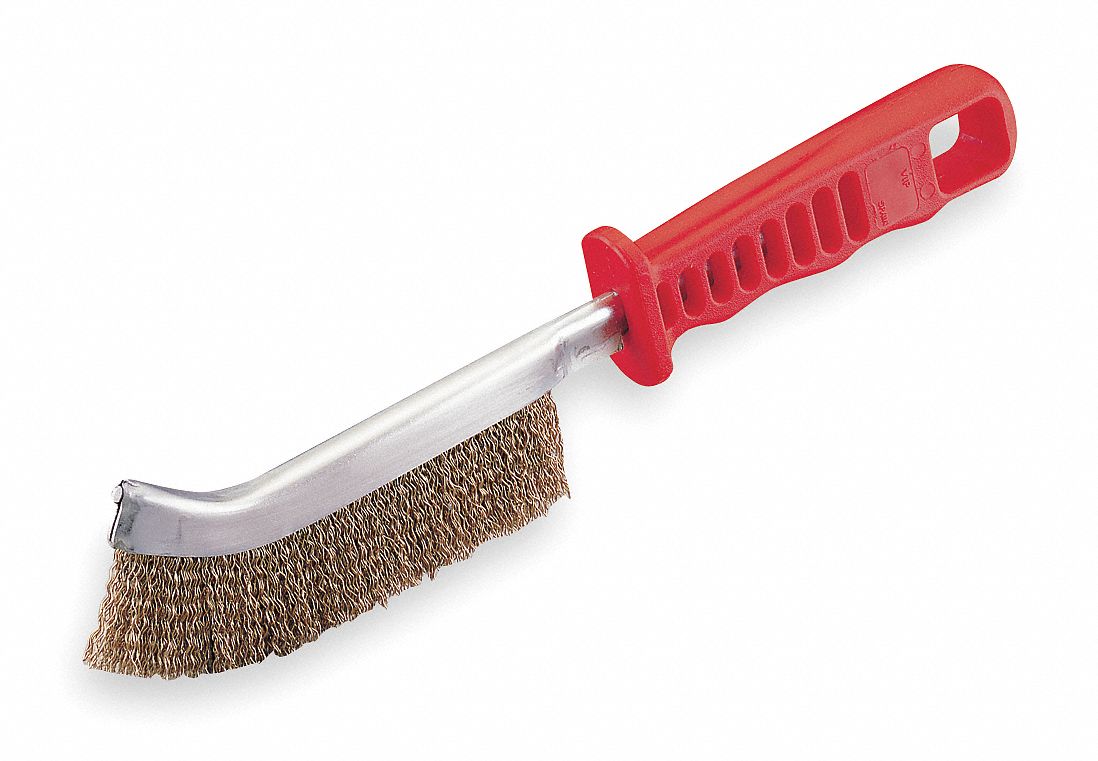 10 inL Coated Steel Scratch Brush, 1 EA - Grainger