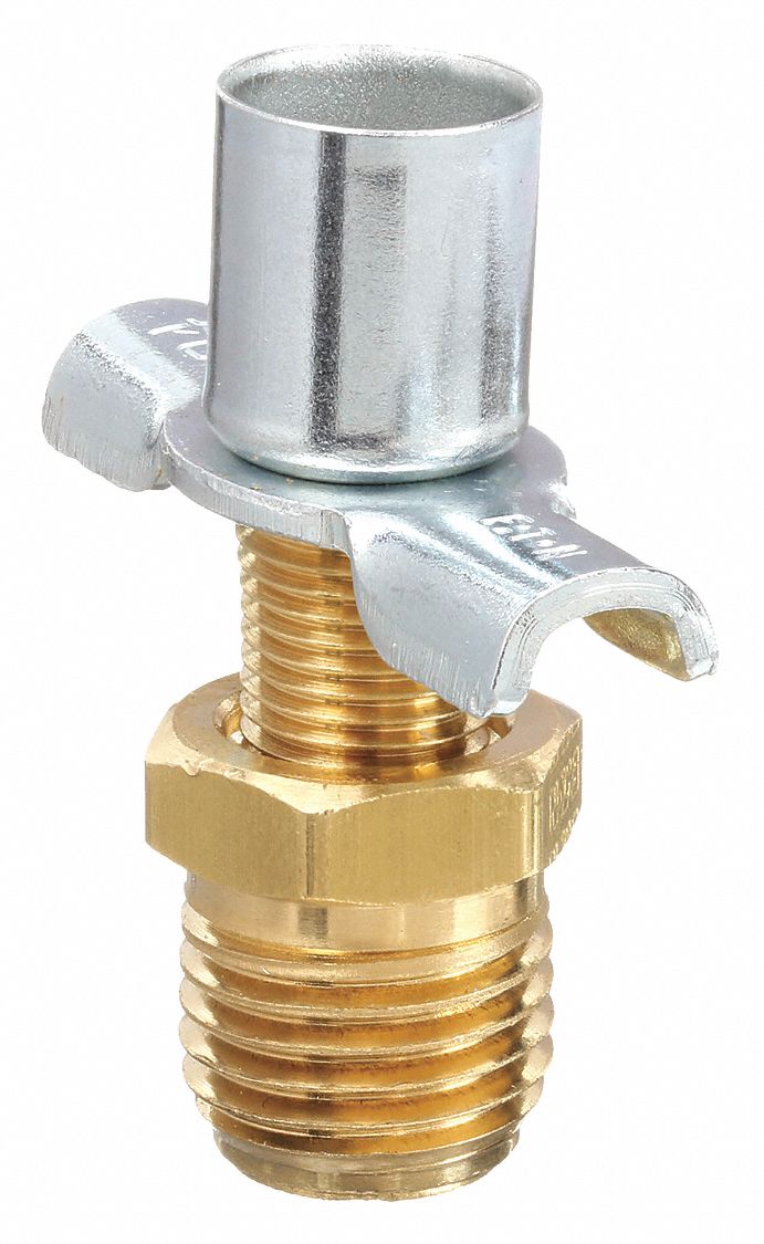 WEATHERHEAD, 1/4 in Pipe Size, Brass, Drain Cock - 1VPX5|6788 - Grainger