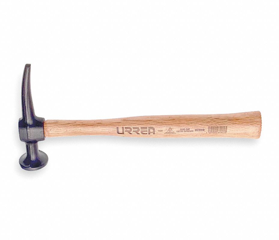 URREA Martillo , cabeza de Acero Aleado , Mango de Madera , Longitud ...