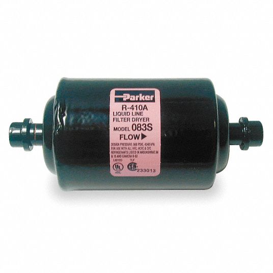 PARKER, Steel, Molecular Sieve, Liquid Line Filter Dryer - 1VW41|083S ...