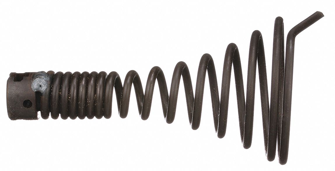 RIDGID, 1 1/4 in Connection, 4 in Lg., Funnel Auger - 1VXE2|63195 ...