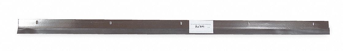 Single Fin Door Sweep, Bronze, 3 ft Length, 23/32 in Flange Height, 1/3 ...