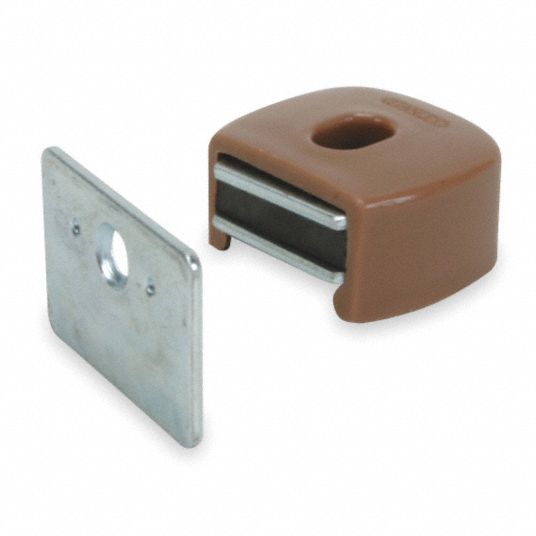 Magnetic, Non-locking, Magnetic Catch, 1 3/32 in, Zinc - Grainger