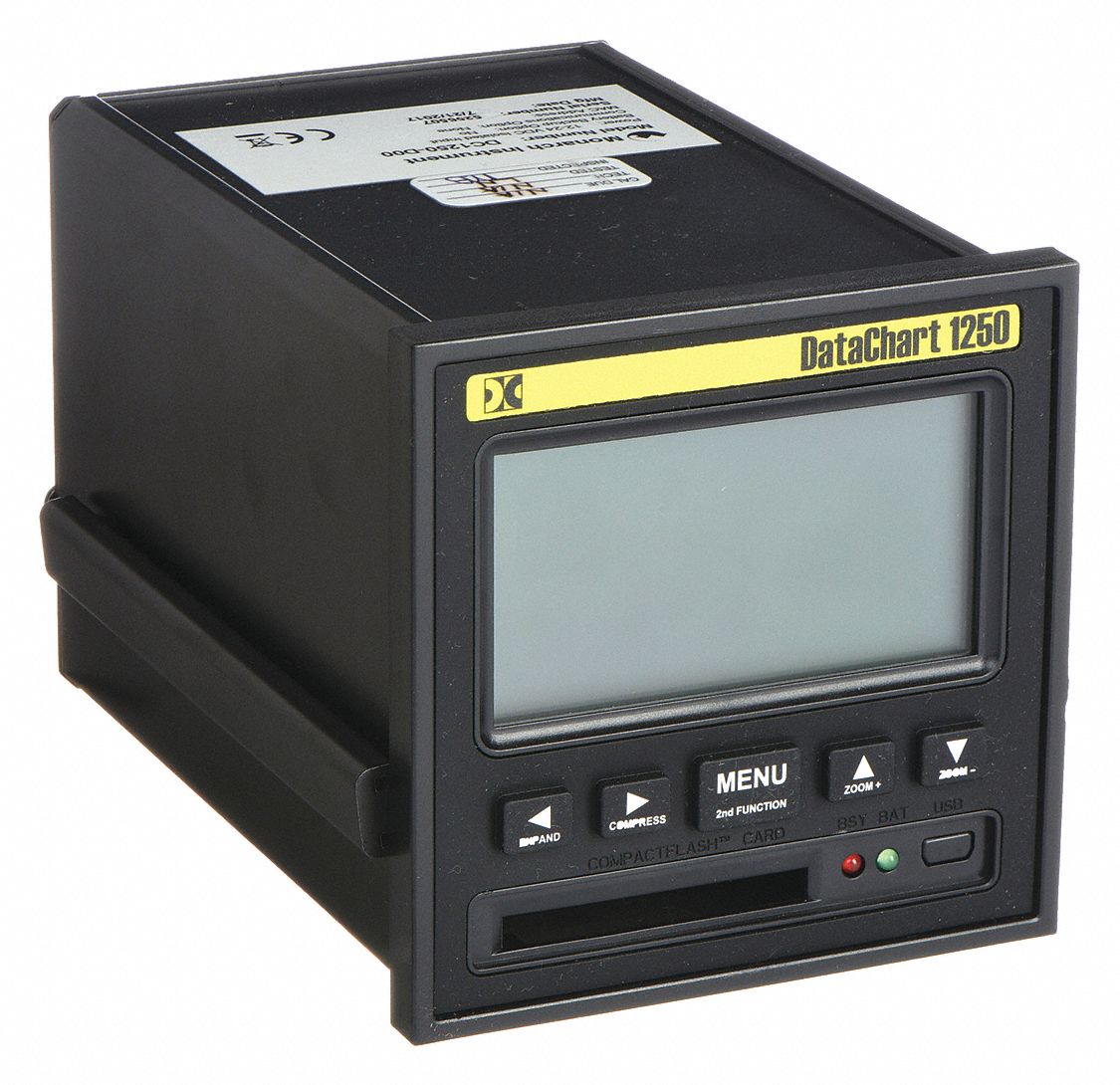 MONARCH, E/J/K/T, 24V DC, Paperless Recorder - 1VZZ3|DC1250-D00 - Grainger
