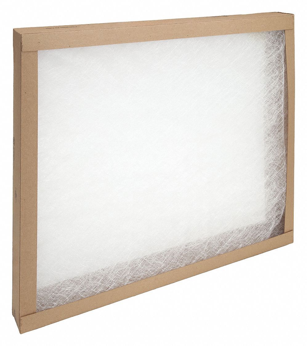 16 in x 20 in x 1 in, MERV 1, Non-Pleated Air Filter - 1W099|1W099 ...