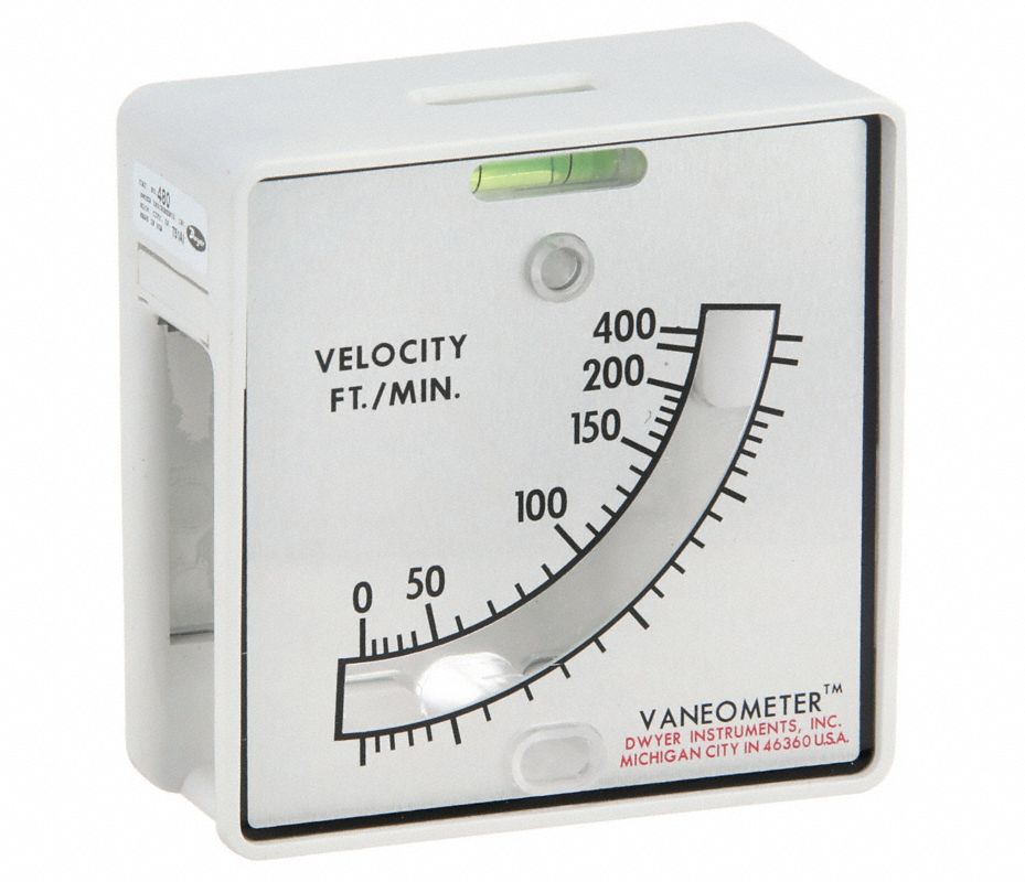 DWYER Anemómetro , Método de Detección Veleta Giratoria y Termistor ...