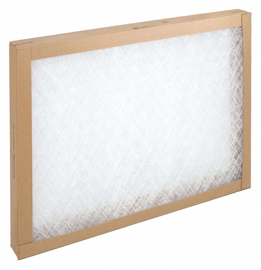15x20x1 Nominal Filter Size, Fiberglass, Non-Pleated Air Filter - 1W506 ...