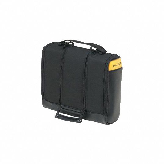 FLUKE, Fabric, Black/Yellow, Carrying Case - 1W519|C789 - Grainger