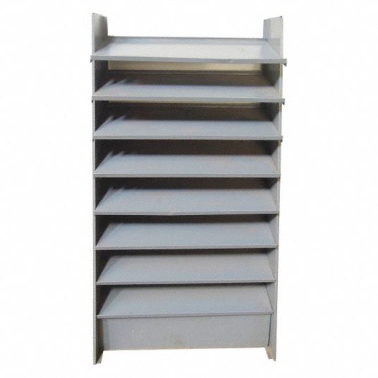 36 in x 12 in x 61 in, 1 Usable Sides, Pick Rack - 1W785|1W785 - Grainger