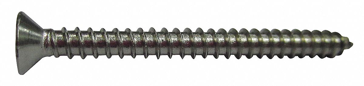 #6 Size, 5/8 in Lg, Sheet Metal Screw - 155U78|B51680.013.0062 - Grainger