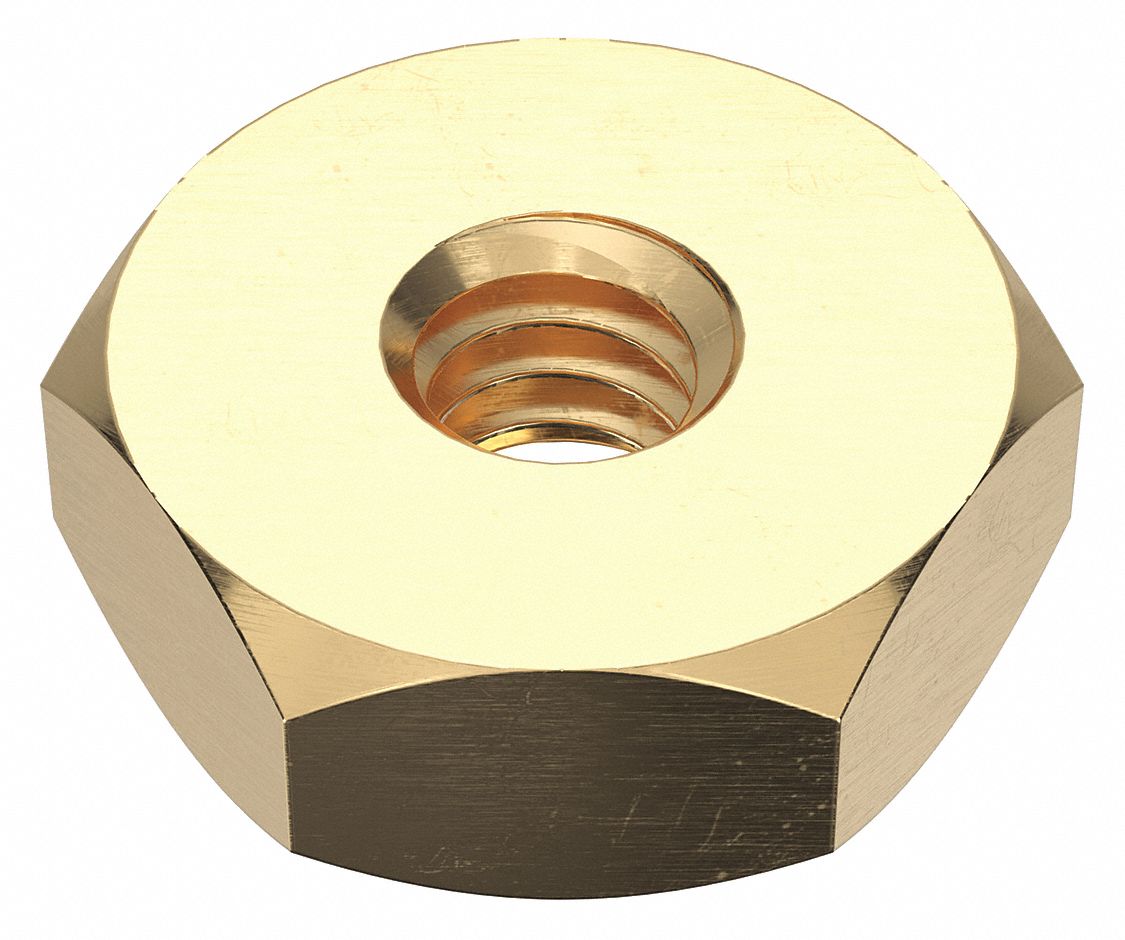 #5-40 Thread, 5/16 in Hex Wd, Hex Nut - 1WA65|1WA65 - Grainger