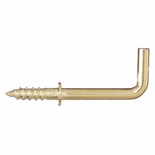 Screw-In, 1 Points per Hook, Shoulder Hook - 1WBK6|1WBK6 - Grainger