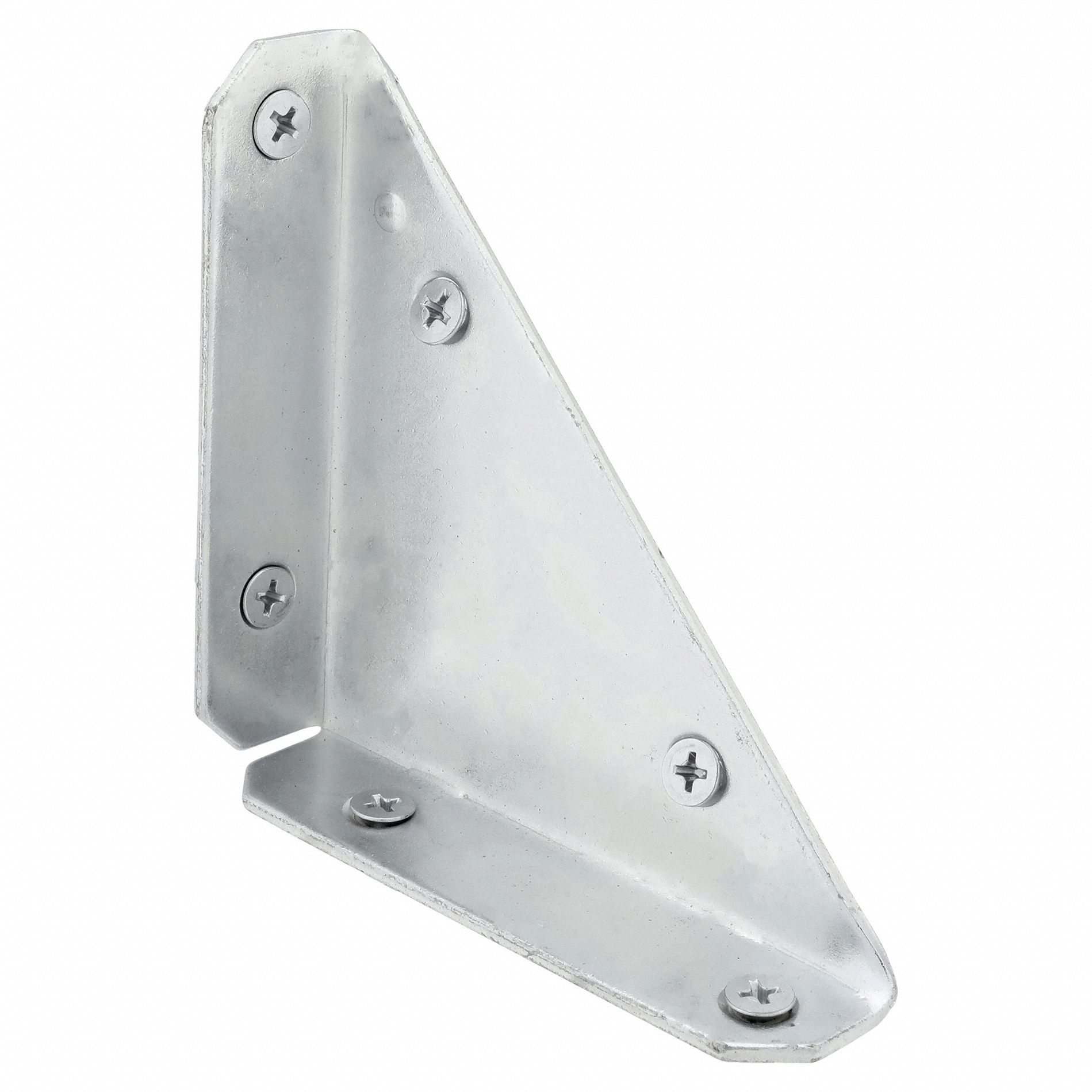 Steel, 1 in Ht, Corner Brace - 1WDD3|1WDD3 - Grainger