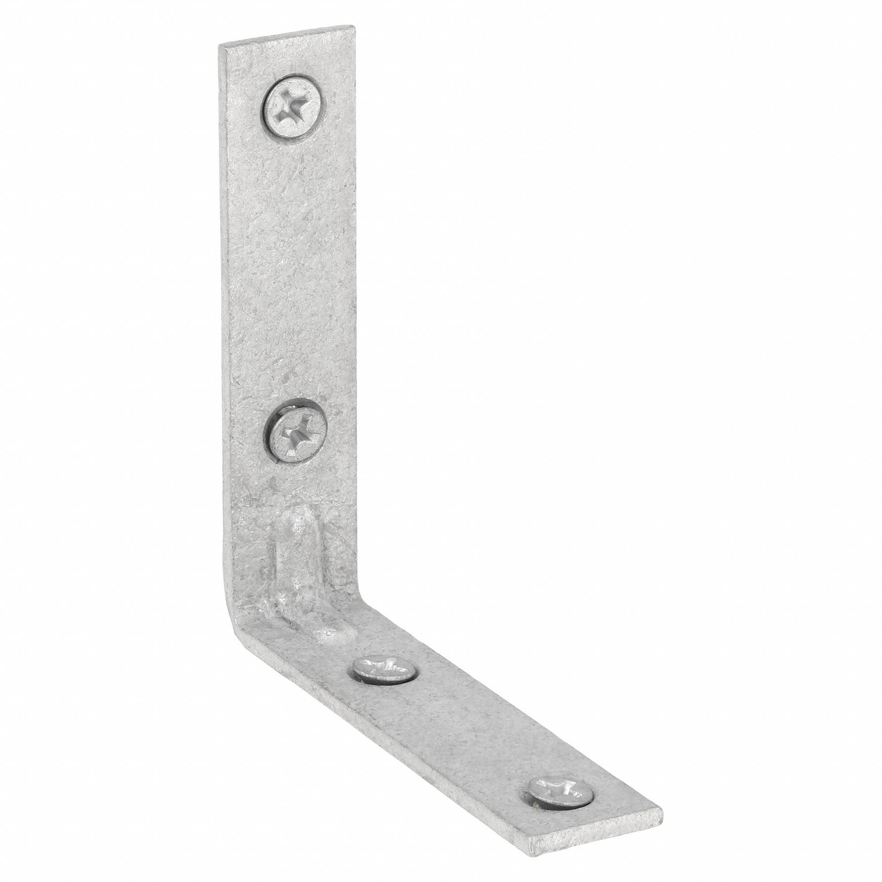 Steel, 2 33/64 in Ht, Corner Brace - 1WDE3|1WDE3 - Grainger