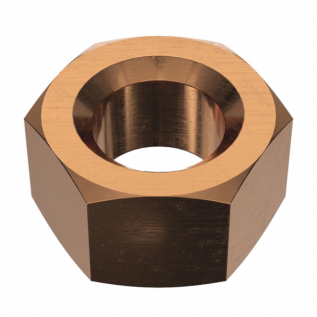 Std Hex, 7/8"-9 Thread, Hex Nut - 1WE58|1WE58 - Grainger