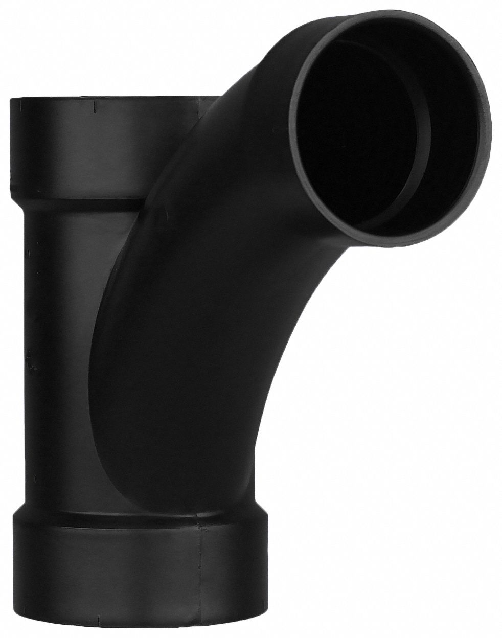 GRAINGER APPROVED Reducing Wye with 45 Degrees Bend: 4 in x 4 in x 3 in ...