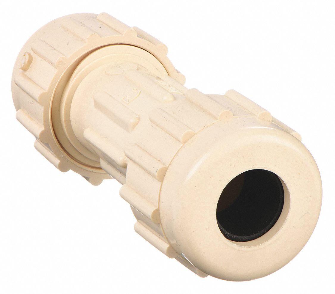 Schedule 40, CPVC, Compression Coupling - 1WJW4|160-203 - Grainger