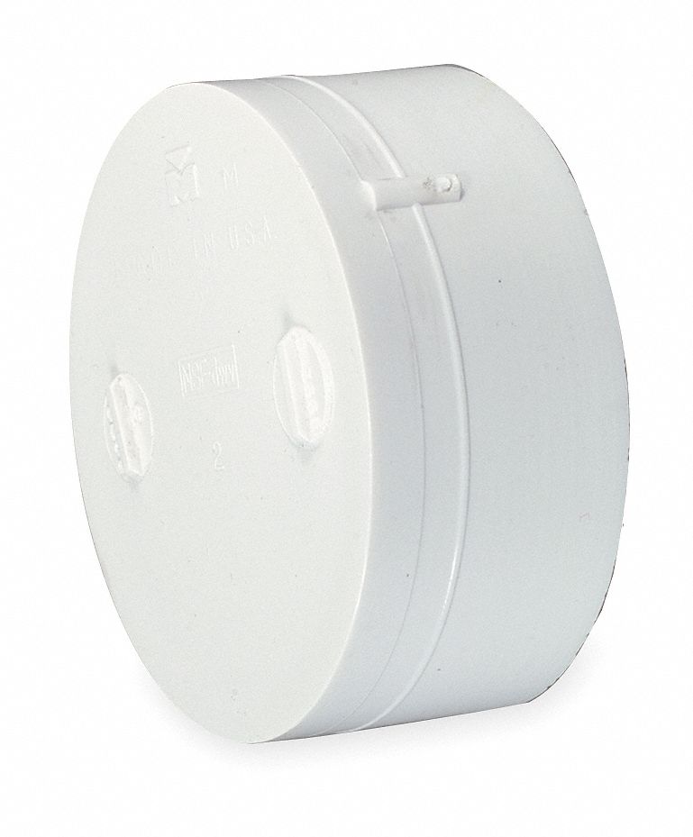 CHARLOTTE PIPE AND FOUNDRY CO. PVC Socket Cap, Hub, 6" Pipe Size - Pipe ...