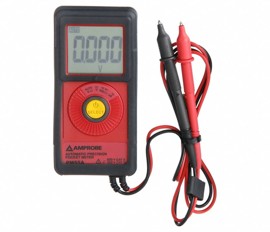AMPROBE Multímetro Digital AMPROBE® PM55A 600V 2000uAA 6000 conteos ...