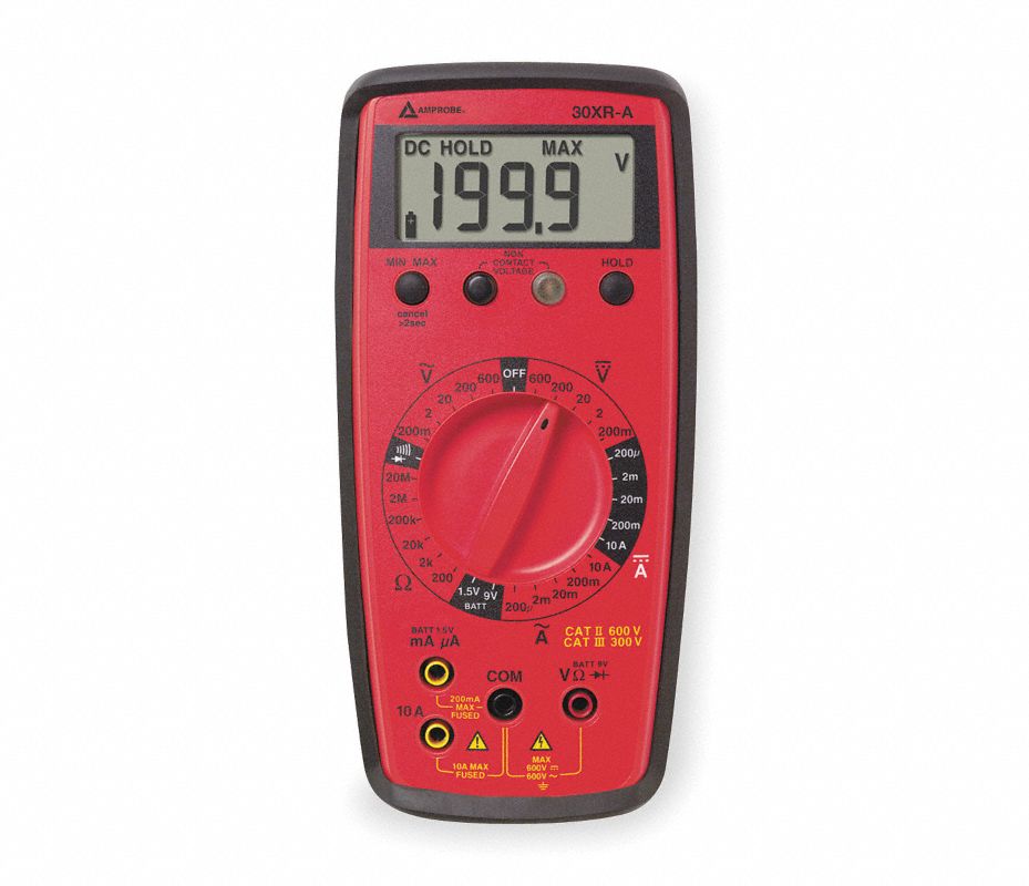 AMPROBE Multímetro Digital 500V 10A 1999 conteos - Multímetros ...