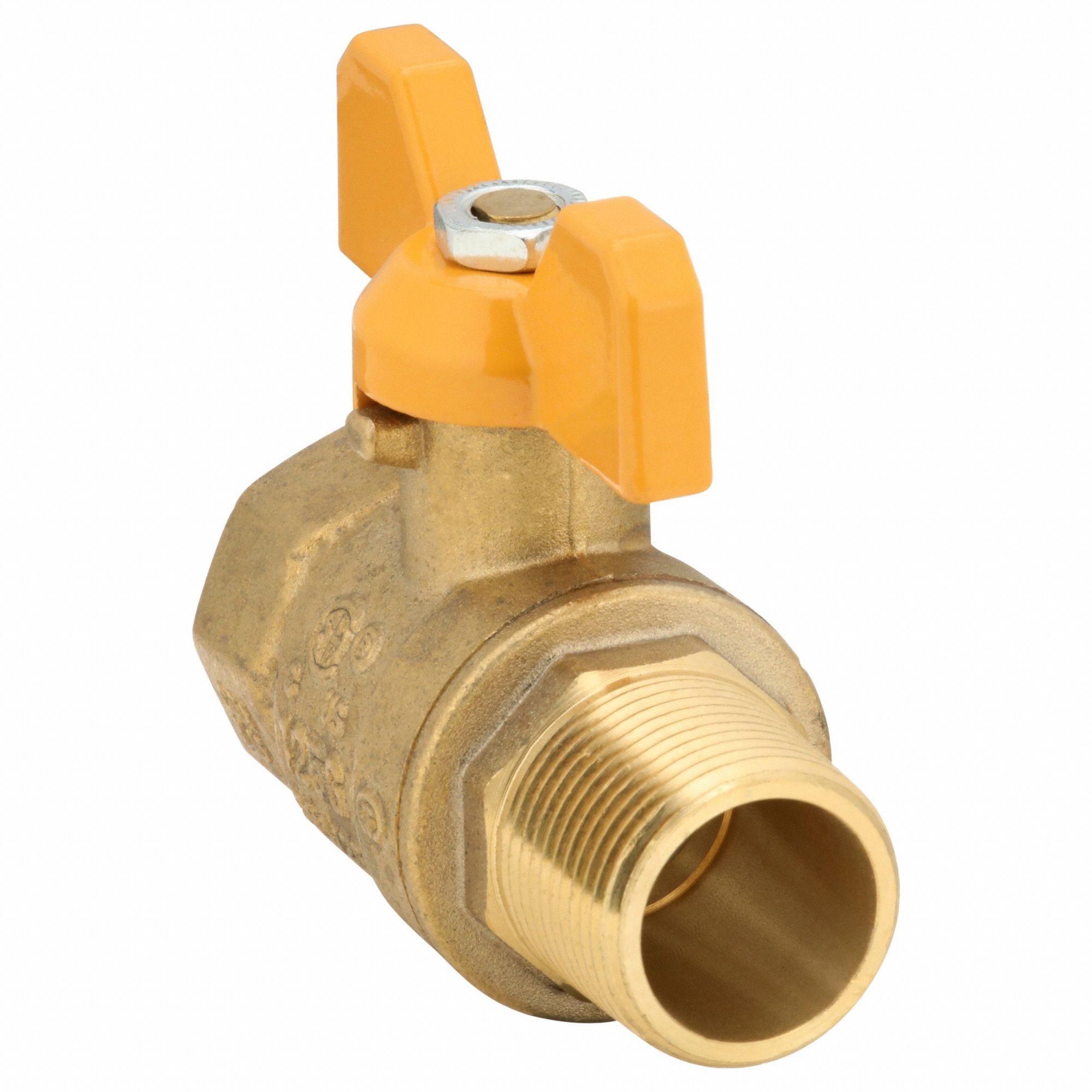 3/4 in, Brass, Manual Two-Way Ball Valve - 1WMH6|G-MBB-75TH - Grainger