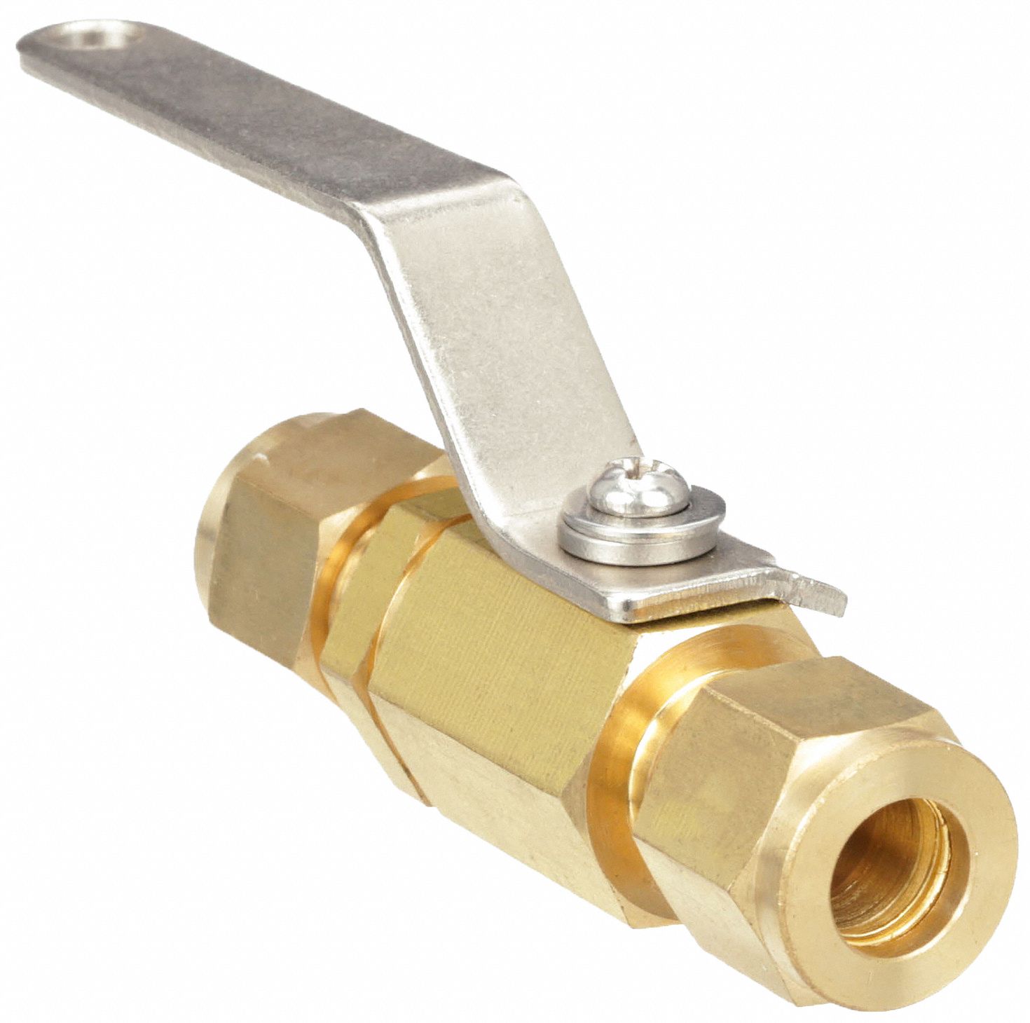 APPROVED VENDOR MANUAL TWO-WAY BALL VALVE: ⅜ IN, BRASS, STRAIGHT ...