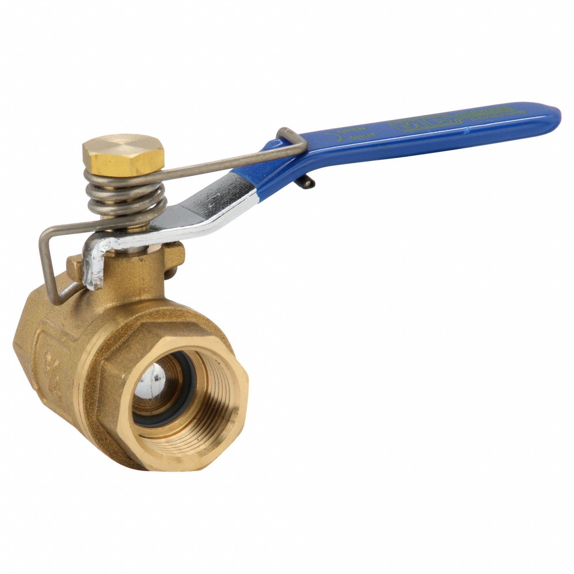3/4 in, Brass, Manual Two-Way Ball Valve - 1WMP2|1WMP2 - Grainger