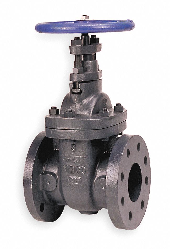 Gate Valve,Flanged,4 In,Ductile Iron - Grainger