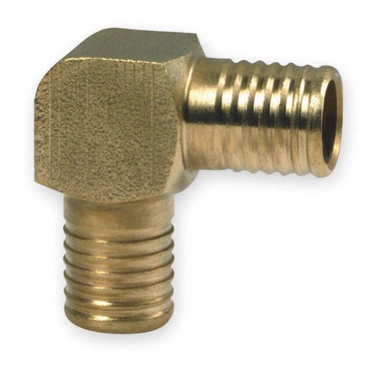 Bronze Elbow, 90°, PEX Connection Type, 1/2 in PEX Size - Grainger