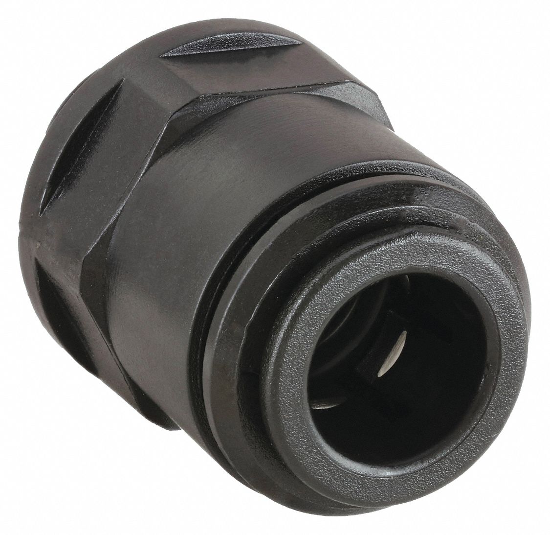 JOHN GUEST, Straight, 1/4 in OD 1/8 in Pipe Size, Push-Fit Adapter ...