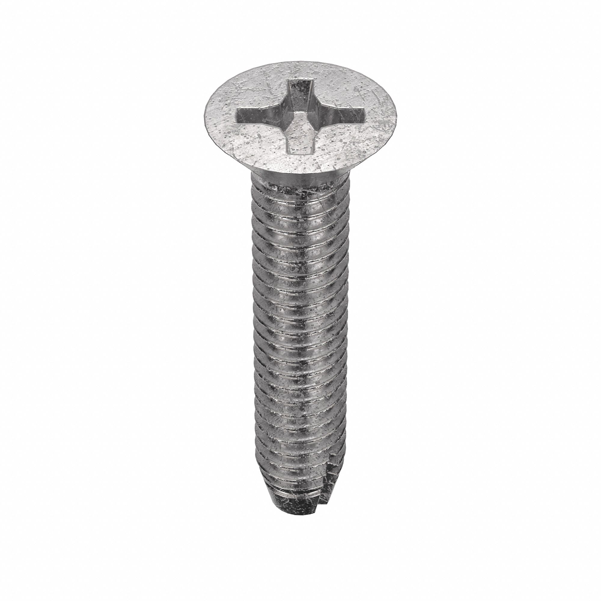 #8 Size, 3/4 in Lg, Thread Cutting Screw - 1WU68|1WU68 - Grainger