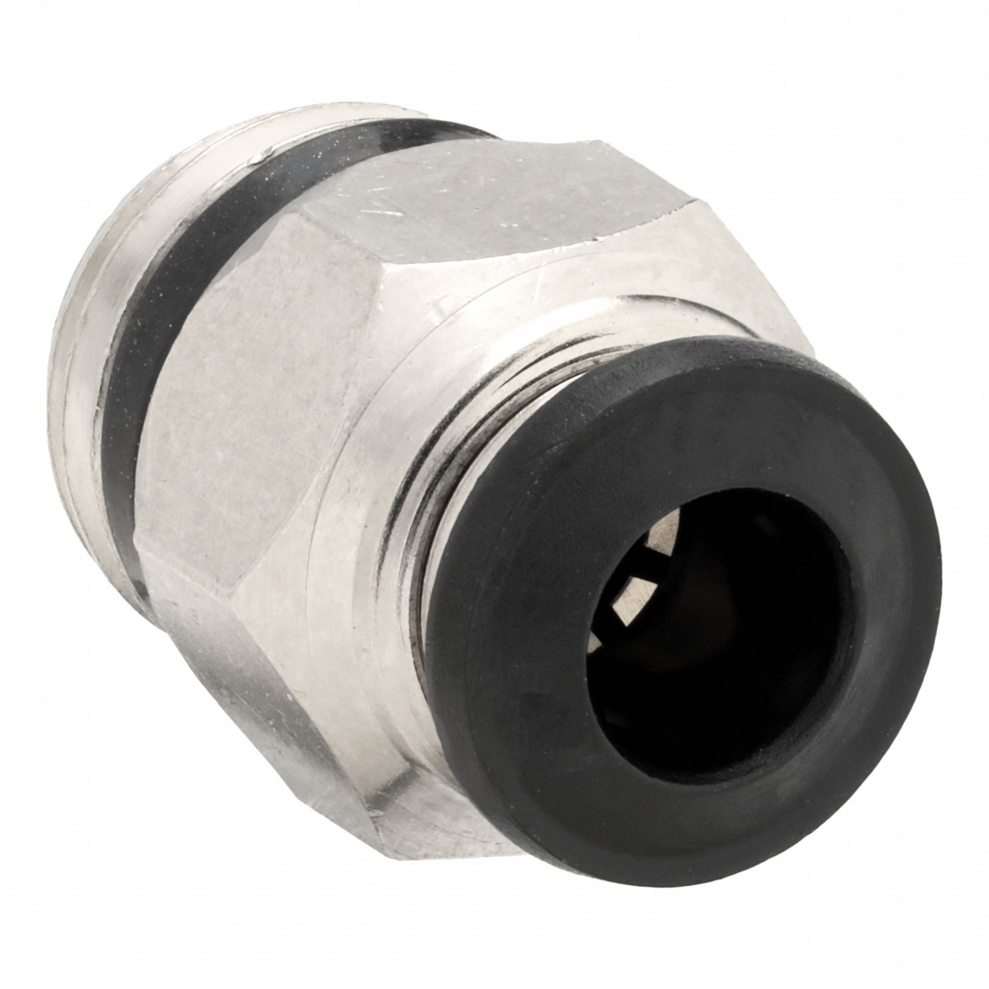 AIGNEP USA, 8 mm OD x 3/8 in Pipe Size, Brass, Push-Fit Adapter Fitting - 1WUL9|50000N-8-3/8-PK5 ...