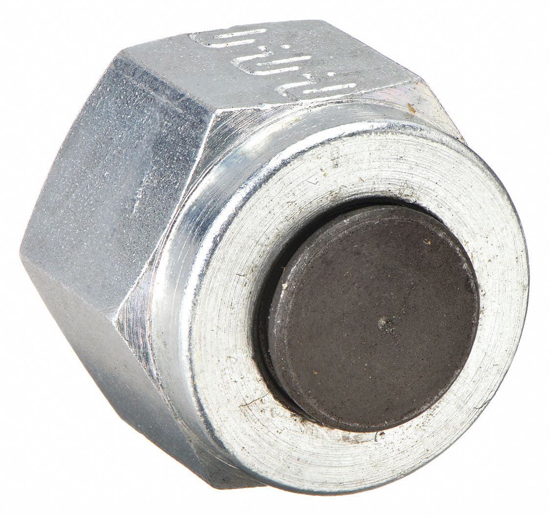 1/4 in OD Size, 7/16"-20 Thread Size, Compression Fitting Plug - 1WVZ5 ...