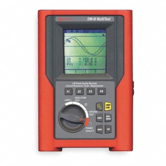 Multifunction Tester, 1000 Max. AC Amps - Grainger