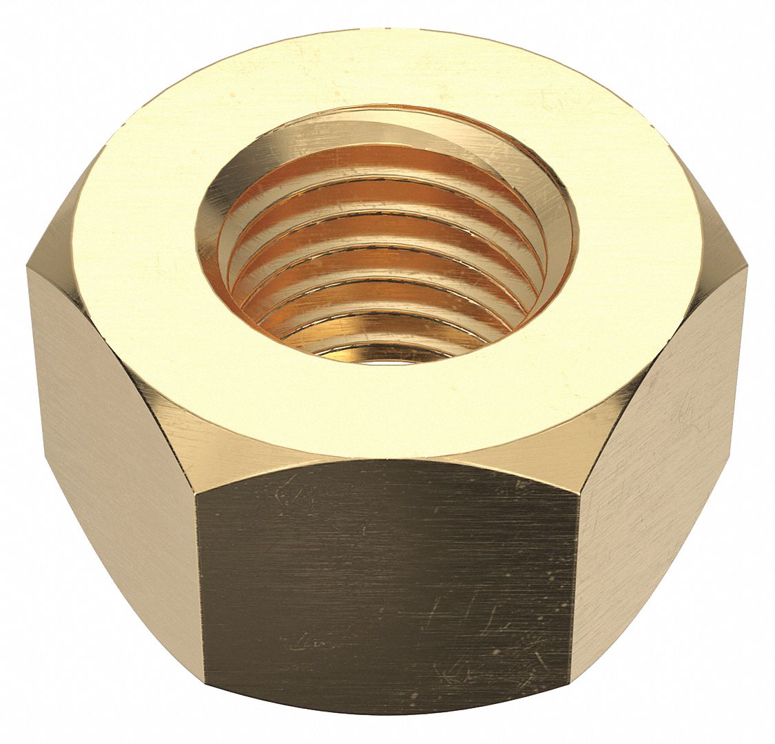 1"-8 Thread, 1 5/8 in Hex Wd, Hex Nut - 1WY53|1WY53 - Grainger