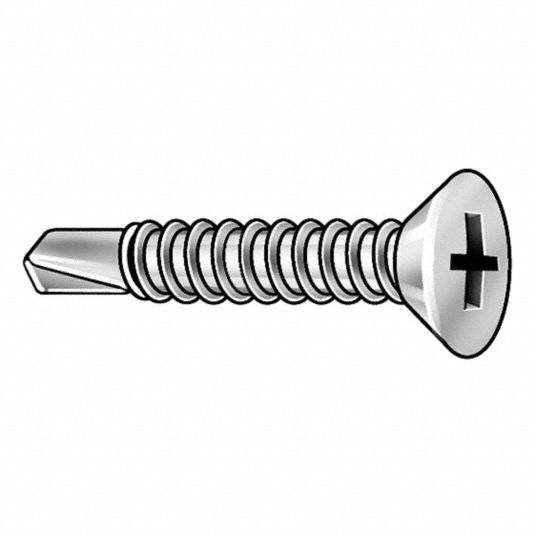 Drywall Screws, PK 1215 - Grainger