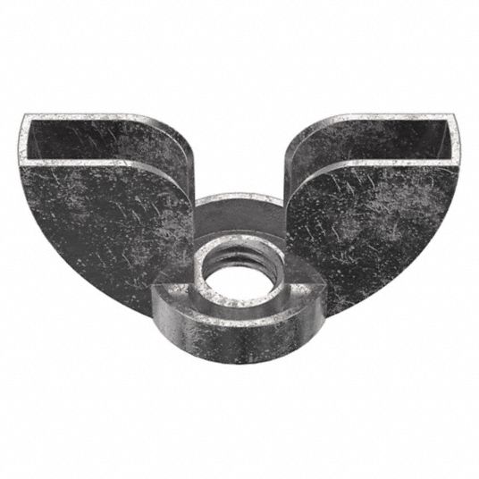 #8-32 Thread Size, Stainless Steel, Wing Nut - 1WY87|1WY87 - Grainger