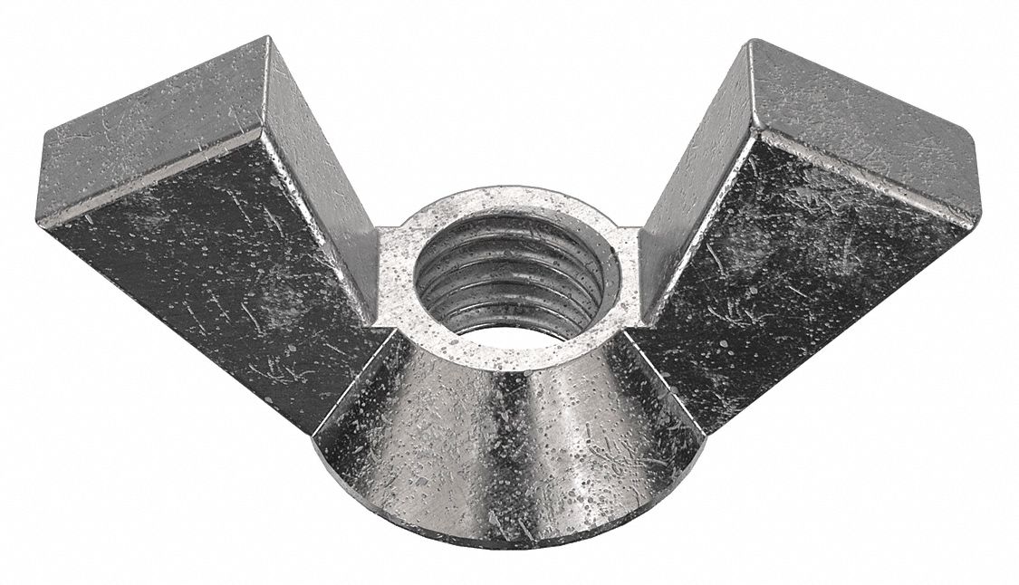 APPROVED VENDOR Tuerca de Mariposa,Diá.1/4-28,Senc,PQ25 - 1WY95 | 1WY95 - Grainger México