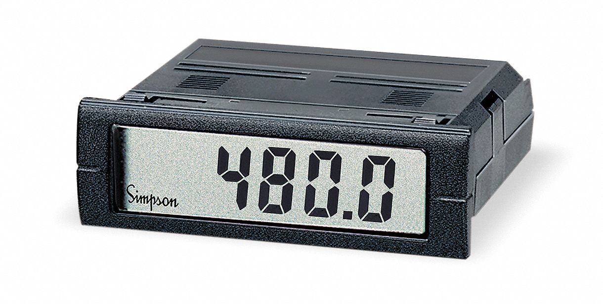 Digital Panel Meter,AC Voltage,250 VAC - Grainger
