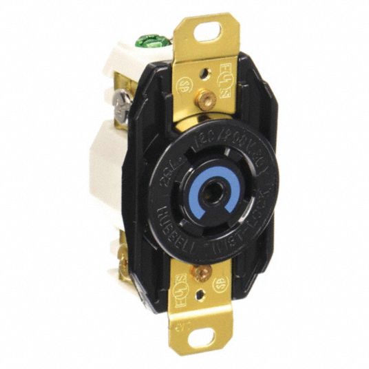 L21-20R, 20 A, Locking Receptacle - 1X980|HBL2510 - Grainger