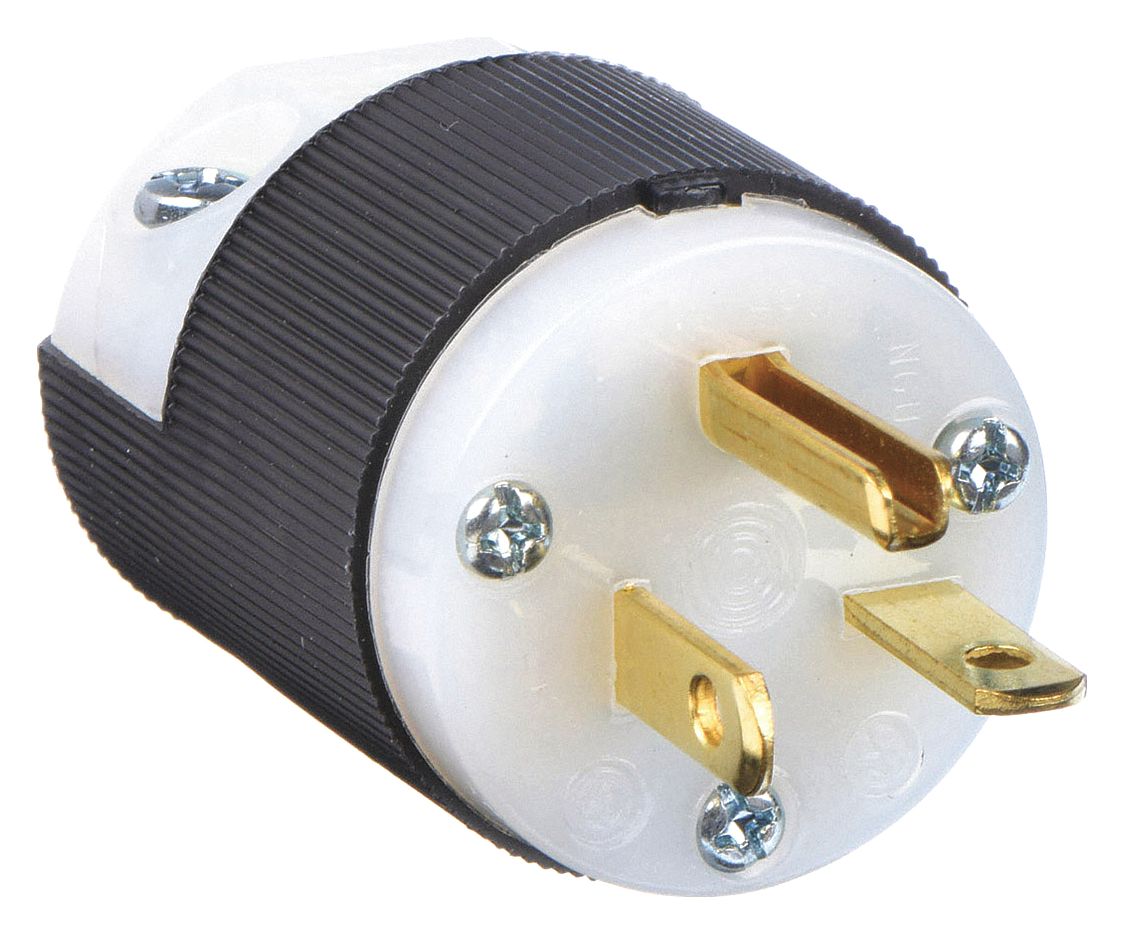 6-20P, 20 A, Straight Blade Plug - 1X991|HBL5466C - Grainger