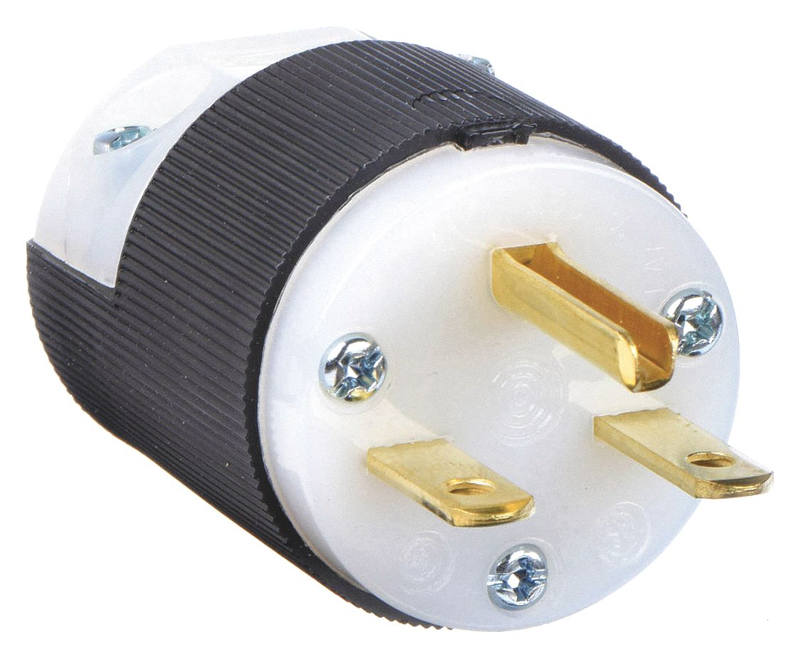 6-15P, 15 A, Straight Blade Plug - 1X995|HBL5666C - Grainger