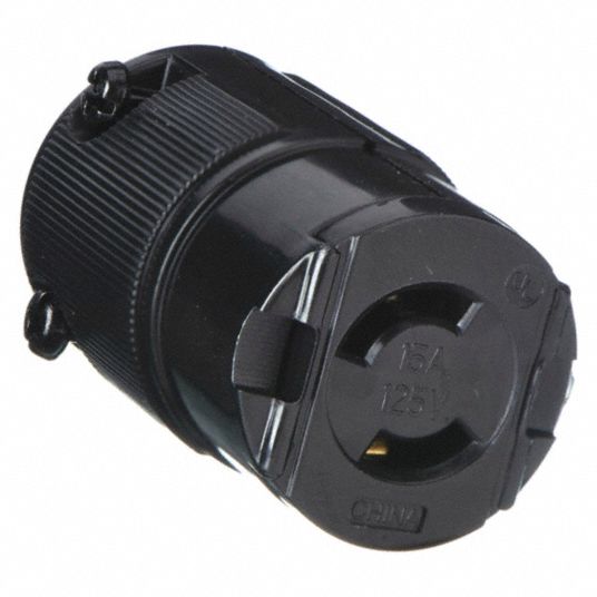 ML1-15R, 15 A, Midget Locking Connector - 1X998|HBL7464V - Grainger