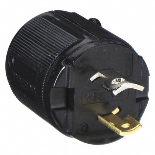 ML1-15P, 125V AC, Midget Locking Plug - 1X999|HBL7465V - Grainger