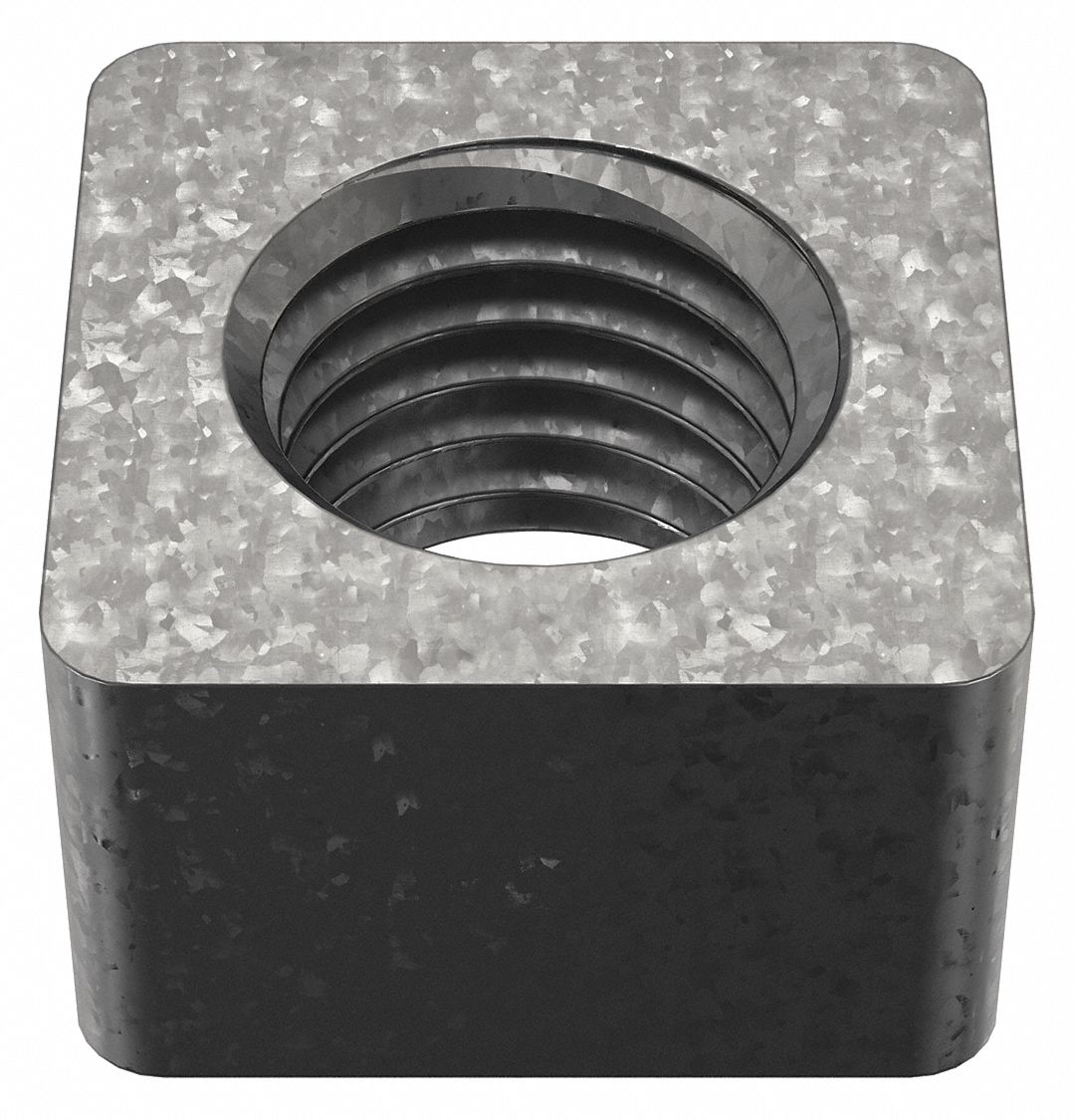 3/4"-10 Thread Size, Steel, Square Nut - 1XB10|1XB10 - Grainger