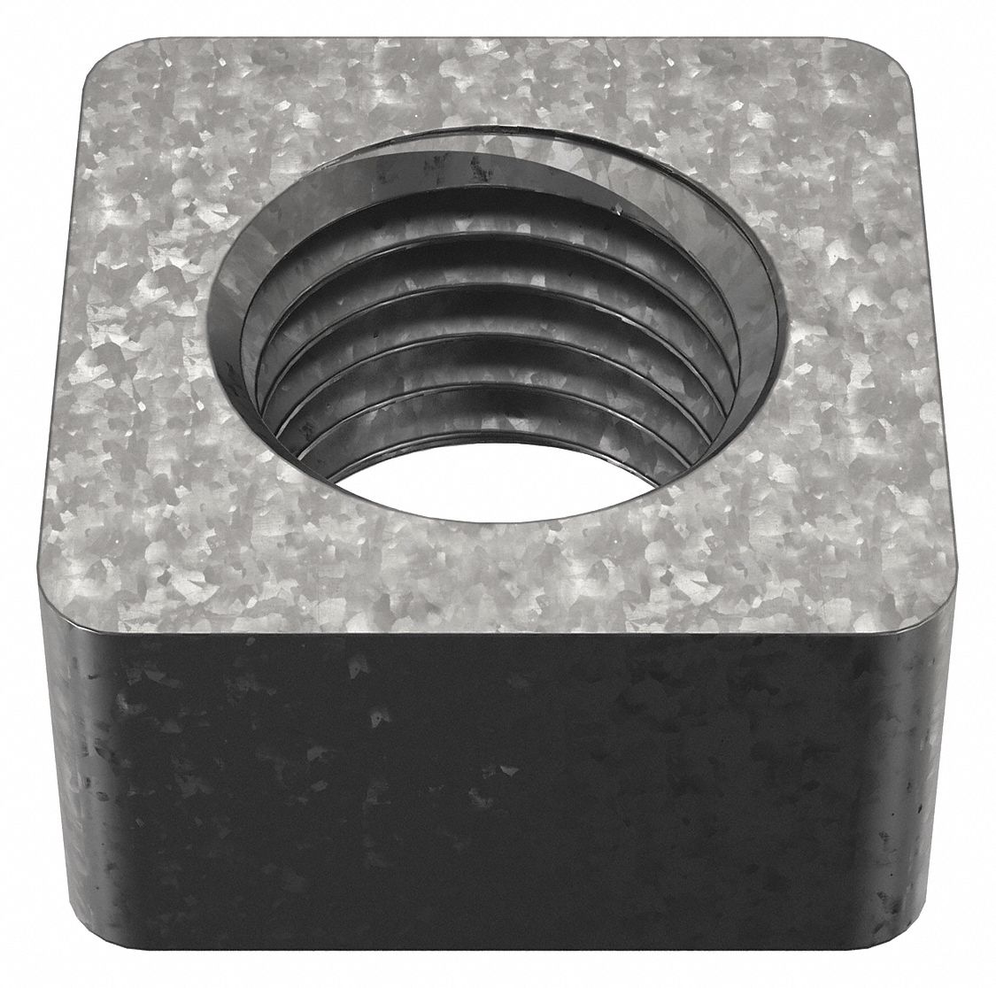 1"-8 Thread Size, Steel, Square Nut - 1XB11|SQNI2100G-005BX - Grainger