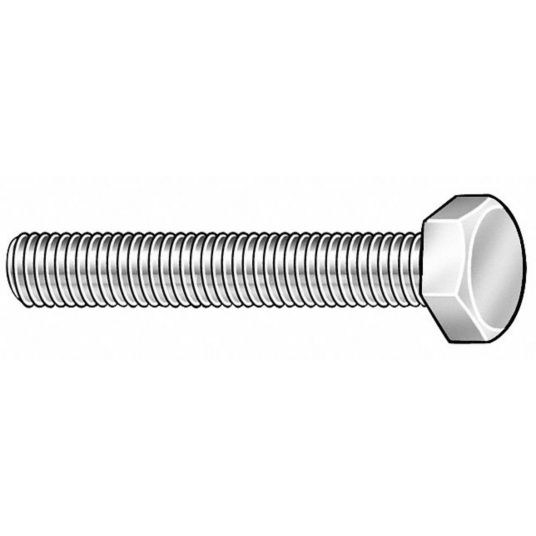 Stainless Steel, A4, Hex Head Cap Screw - 2UPR7|2UPR7 - Grainger