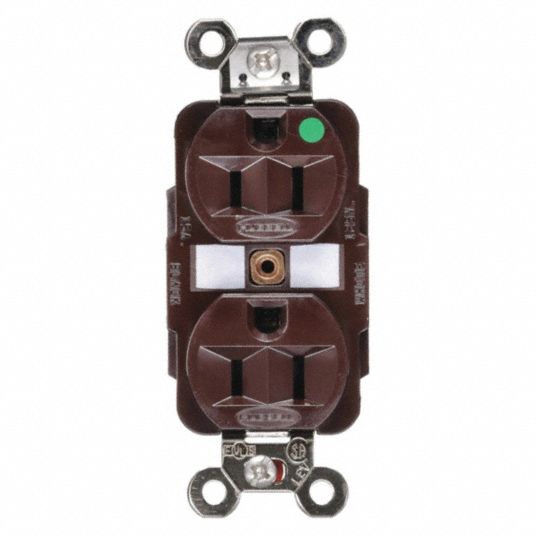 Duplex, 5-15R, Receptacle - 1XC01|HBL8200 - Grainger