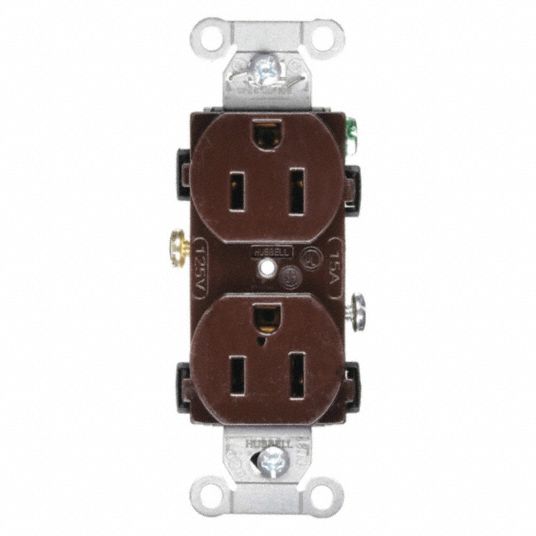Duplex, 5-15R, Receptacle - 1XC03|CR15 - Grainger